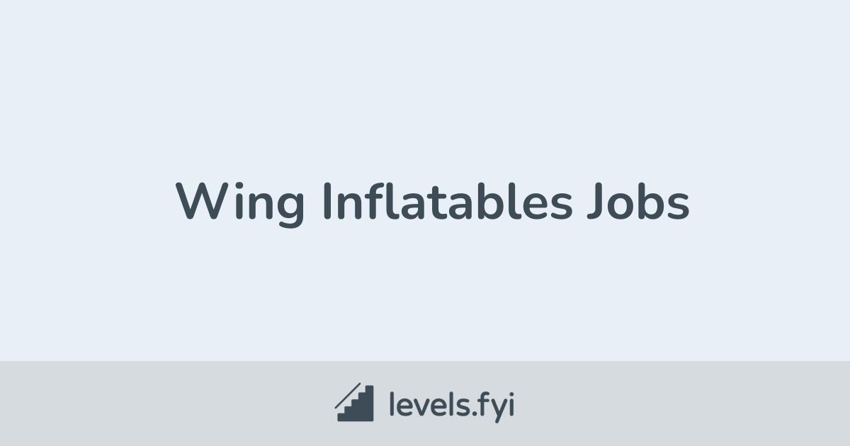 Manufacturing Project Manager | Wing Inflatables | Levels.fyi