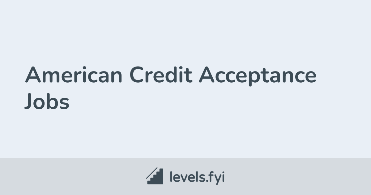 Accounts Payable Specialist | American Credit Acceptance | Levels.fyi