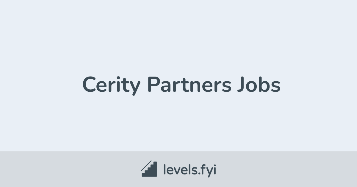 Accounting Associate | Cerity Partners | Levels.fyi