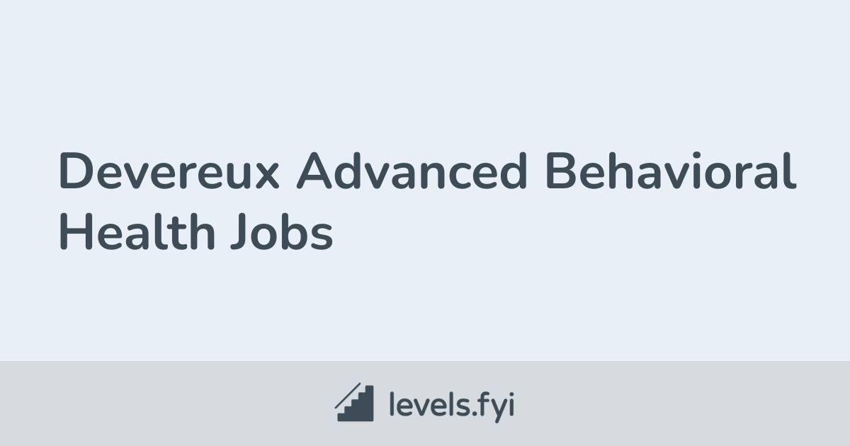 Clinician | Devereux Advanced Behavioral Health | Levels.fyi