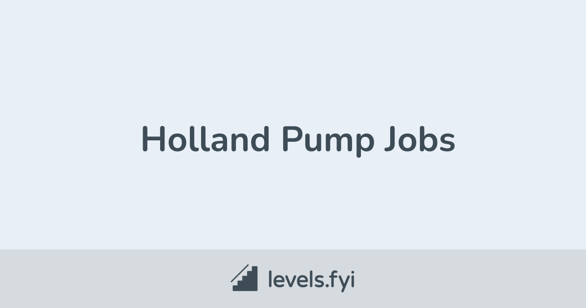 WellPoint Lead (Equipment Operator) | Holland Pump | Levels.fyi