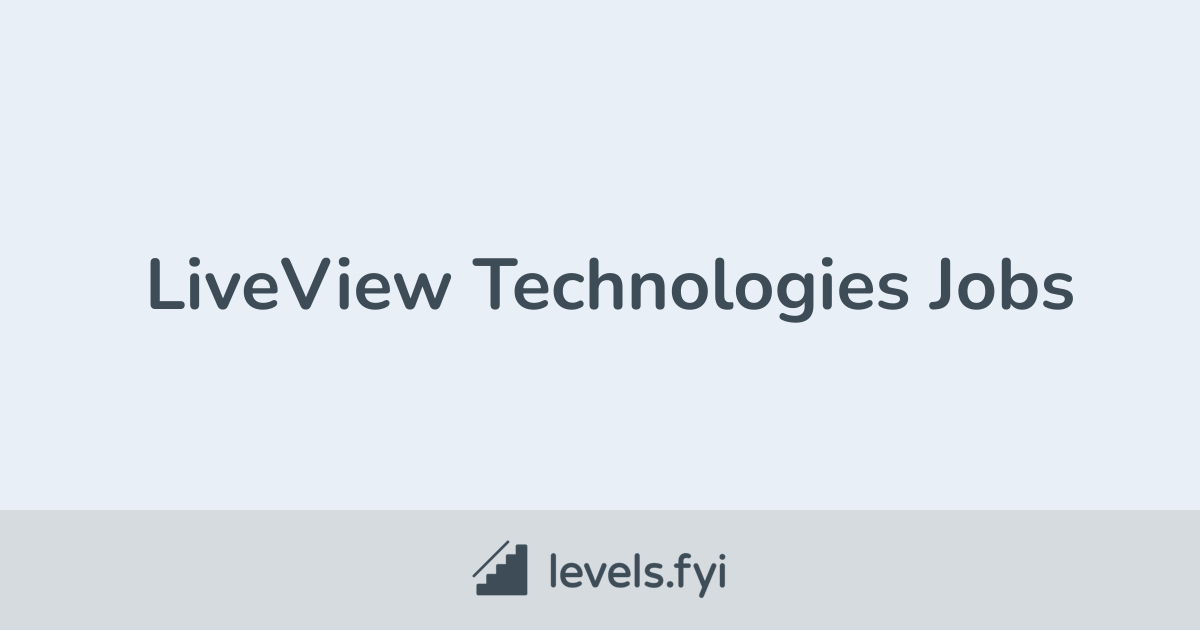 Senior Systems Support Specialist | LiveView Technologies | Levels.fyi