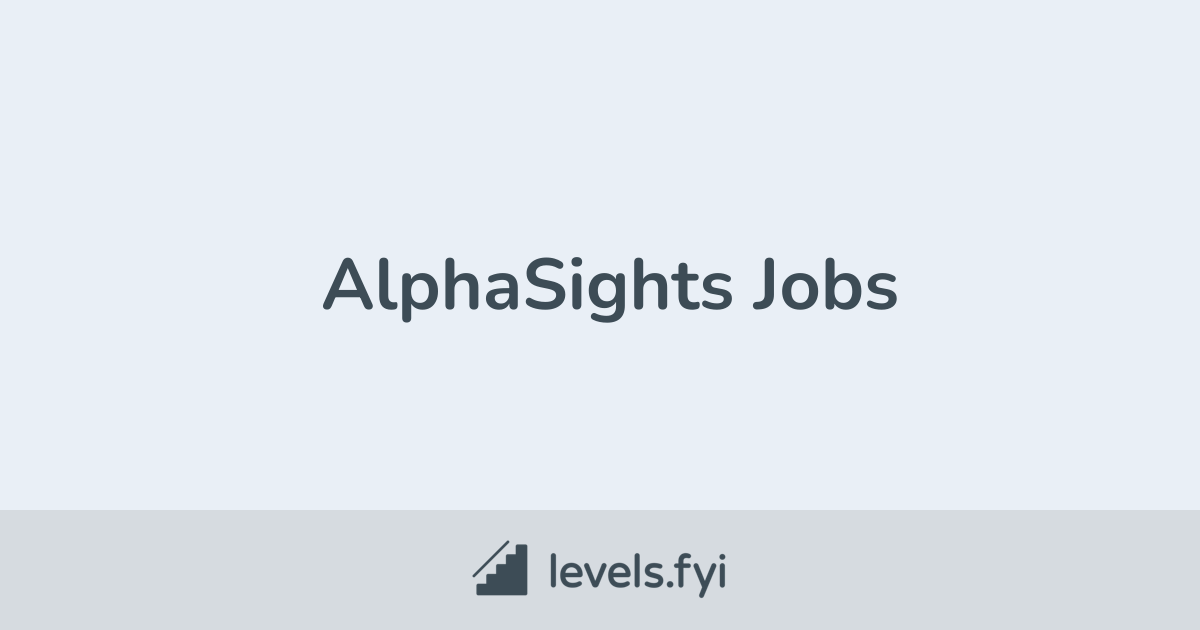 Insight Days, Client Service | AlphaSights | Levels.fyi