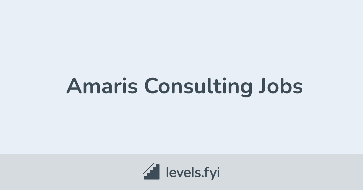 Full Stack Developer | Amaris Consulting | Levels.fyi