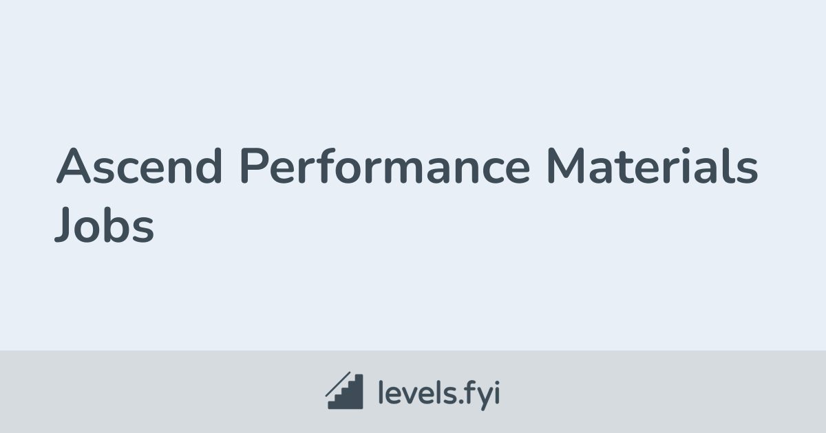 Senior Business Analyst - Financ... | Ascend Performance Materials ...