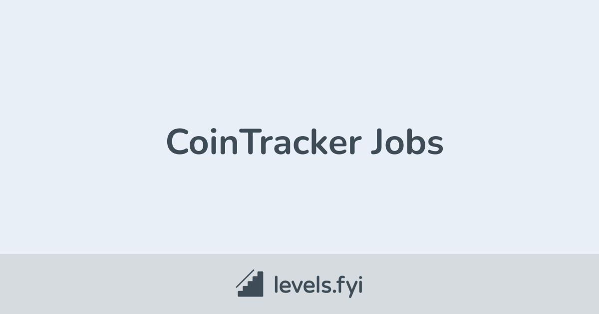 Integrations Engineering Manager... | CoinTracker | Levels.fyi