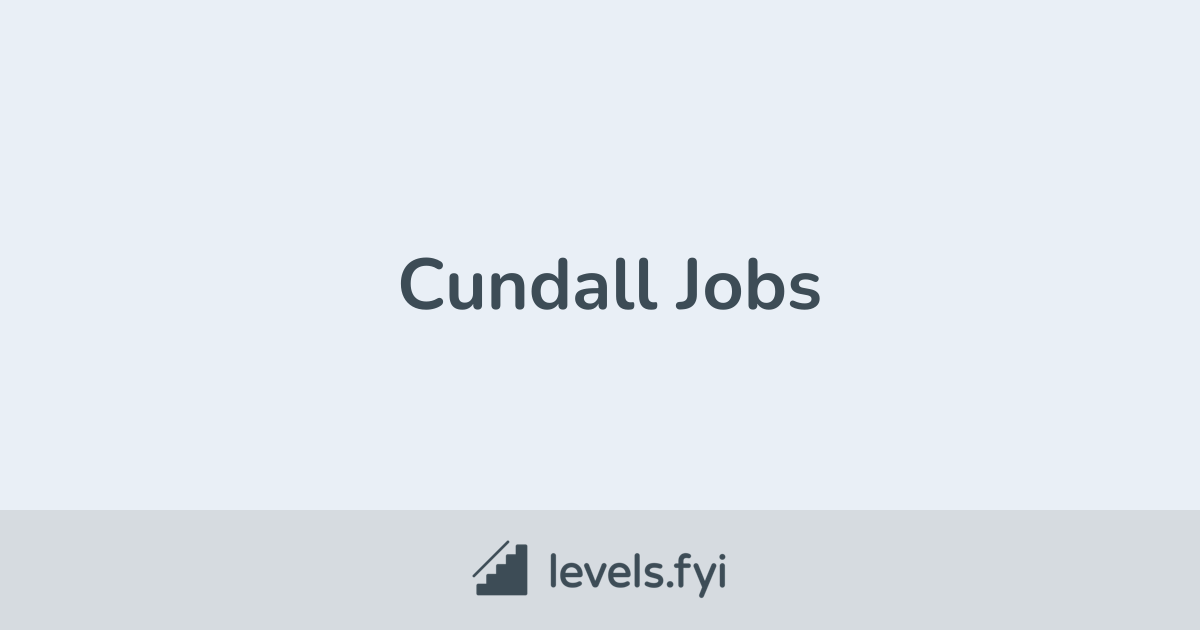 Graduate Sustainability Engineer | Cundall | Levels.fyi