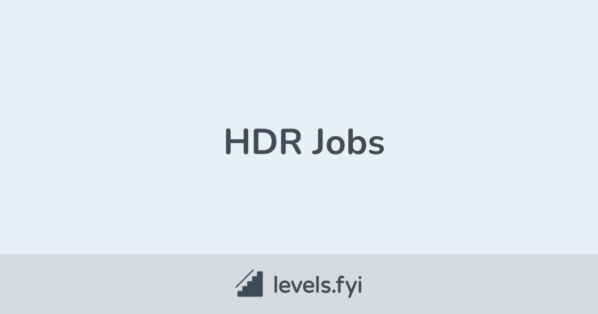 Administrative Assistant | HDR | Levels.fyi