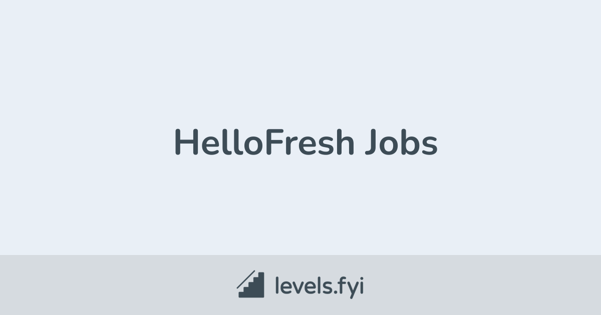 Senior Data Engineer | HelloFresh | Levels.fyi