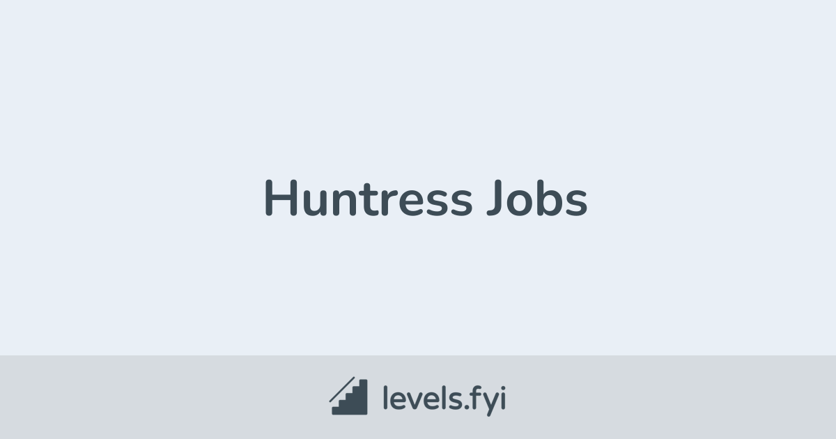 Graphic Designer | Huntress | Levels.fyi