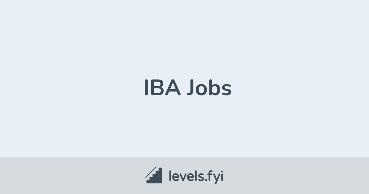 Flying Field Service engineer Asia | IBA | Levels.fyi