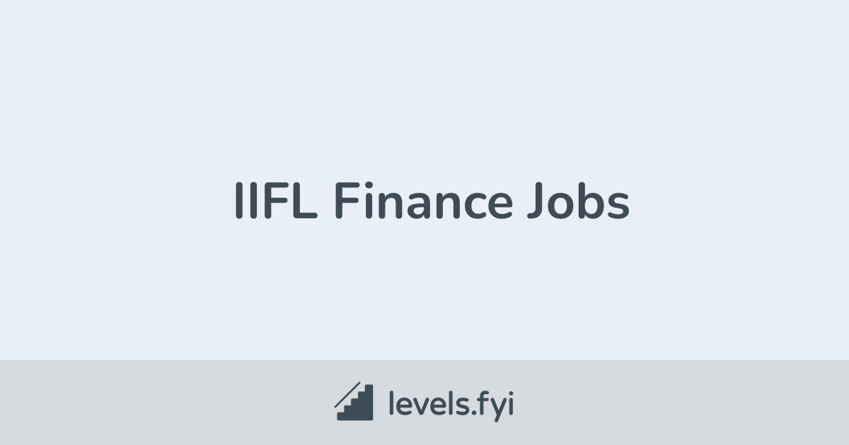Sales Manager - Business Loan | IIFL Finance | Levels.fyi