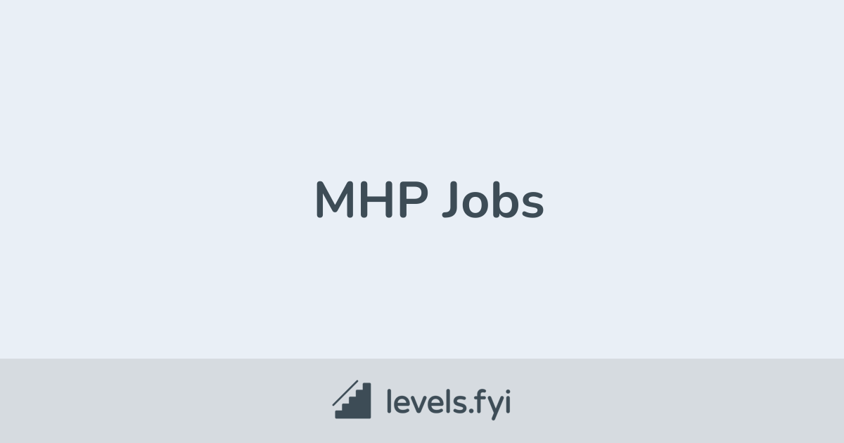 (Senior) Consultant (f/m) UI/UX ... | MHP | Levels.fyi