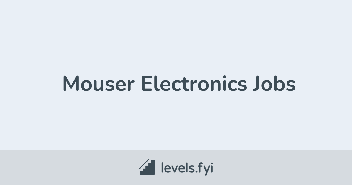 Pricing Specialist | Mouser Electronics | Levels.fyi
