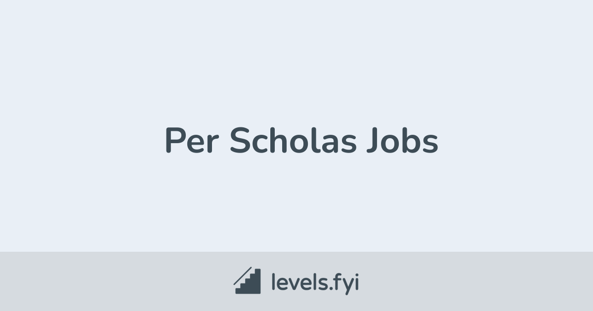 Per Scholas Jobs | Levels.fyi