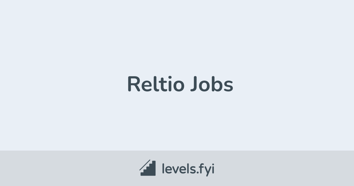 Reltio Jobs | Levels.fyi