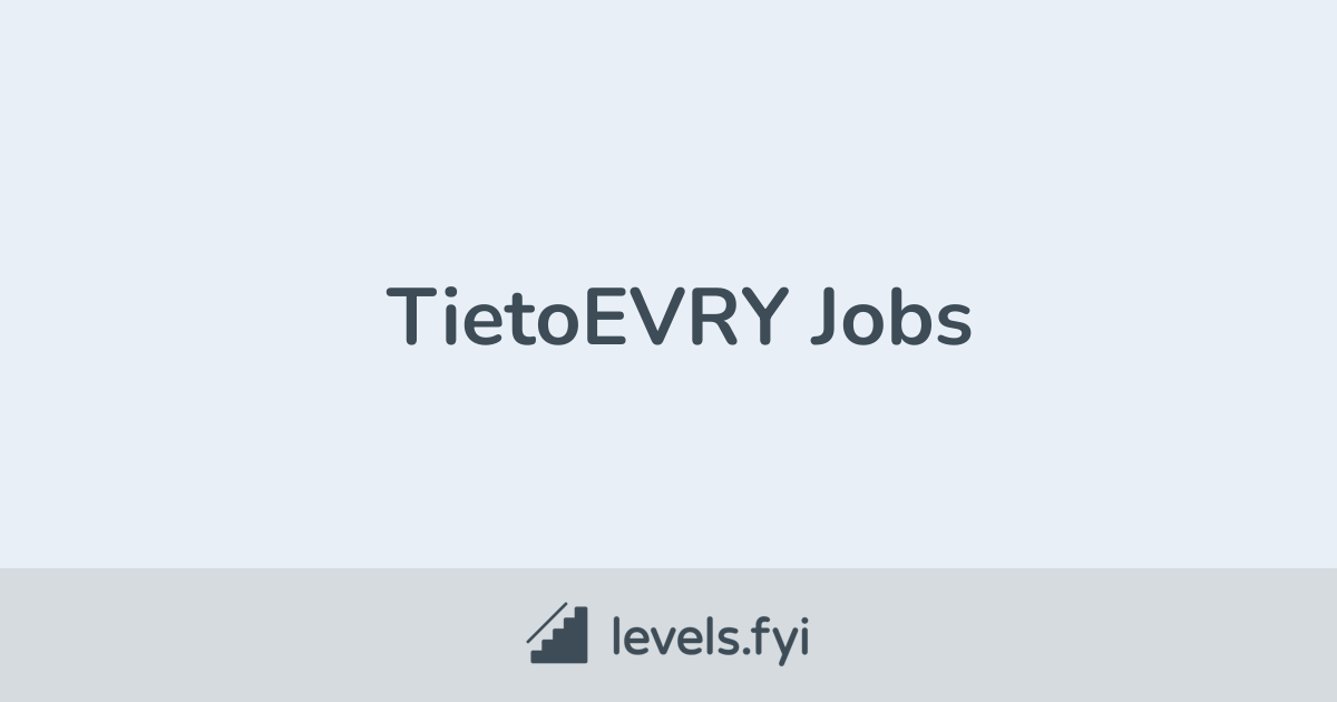 Microsoft Full stack developer –... | TietoEVRY | Levels.fyi
